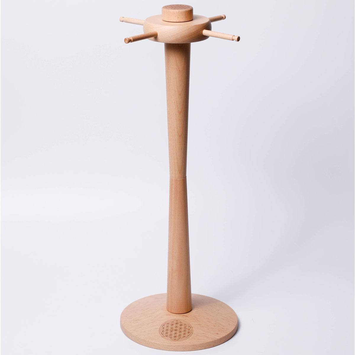 Koshi Chime Set of 4 with Zenmotion Spin Rotating Chime Stand Terra ...